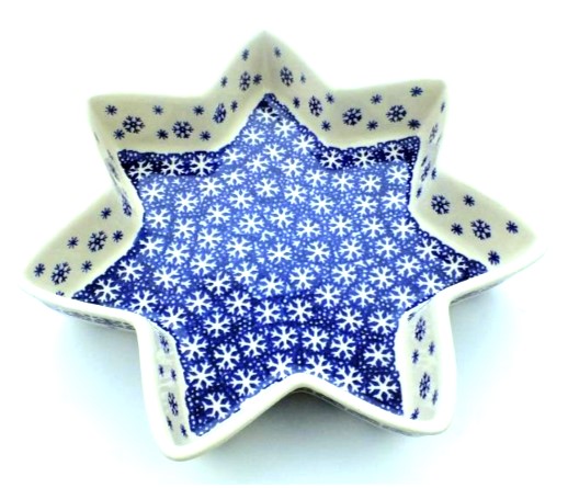 Snowflake PZ - Color Palette Polish Pottery Outlet